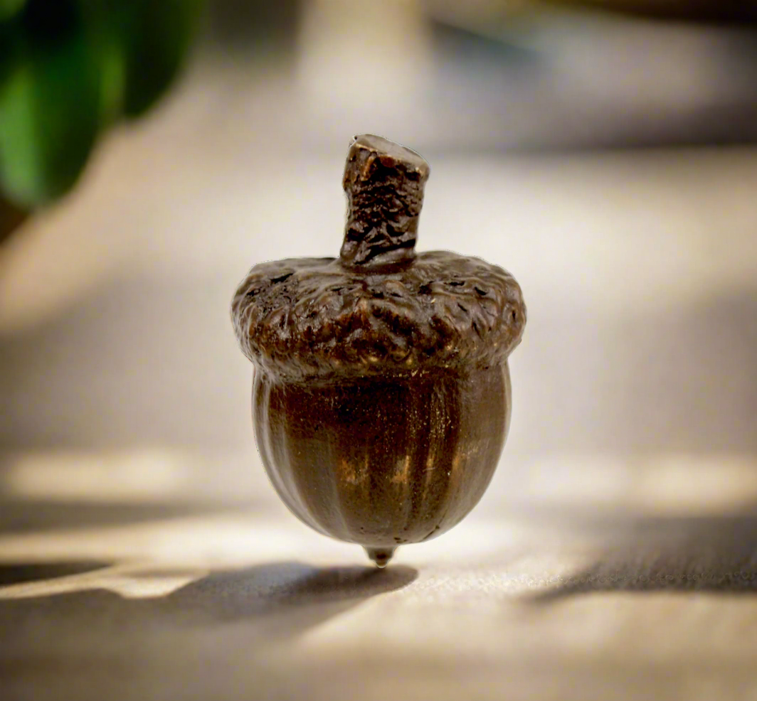 Acorn Knob – Handcrafted Bronze Acorn Cabinet Knob – Timber Bronze