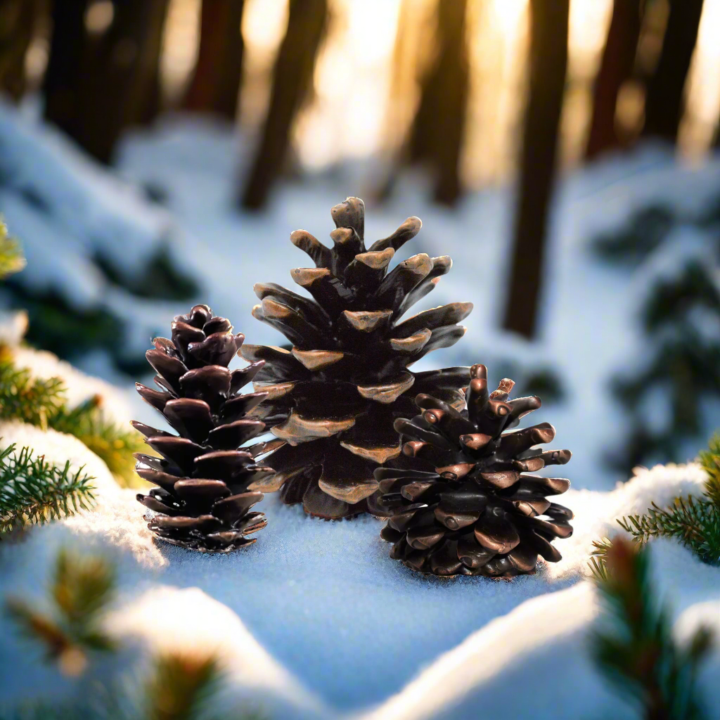 Ponderosa Cone | Large – Timber Bronze