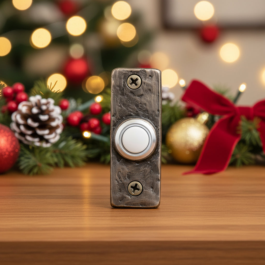 Slim Classic Doorbell - Extra Small - Handcrafted Bronze – timber ...